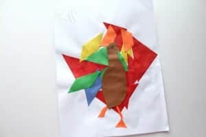 kid craft monday {turkey} - A girl and a glue gun
