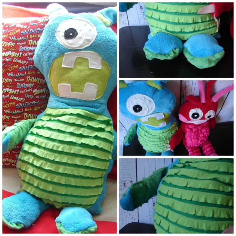 stuffed animal from kids drawing -with a new stuffed animal - A girl ...