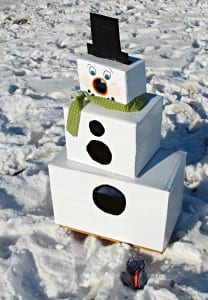 snowman toss - A girl and a glue gun
