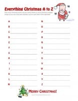 juego de charadas de Navidad y resumen imprimible gratis! | Mex Alex
