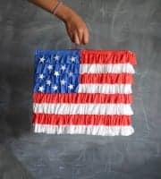 No mess and super easy Flag PINATA! - A girl and a glue gun