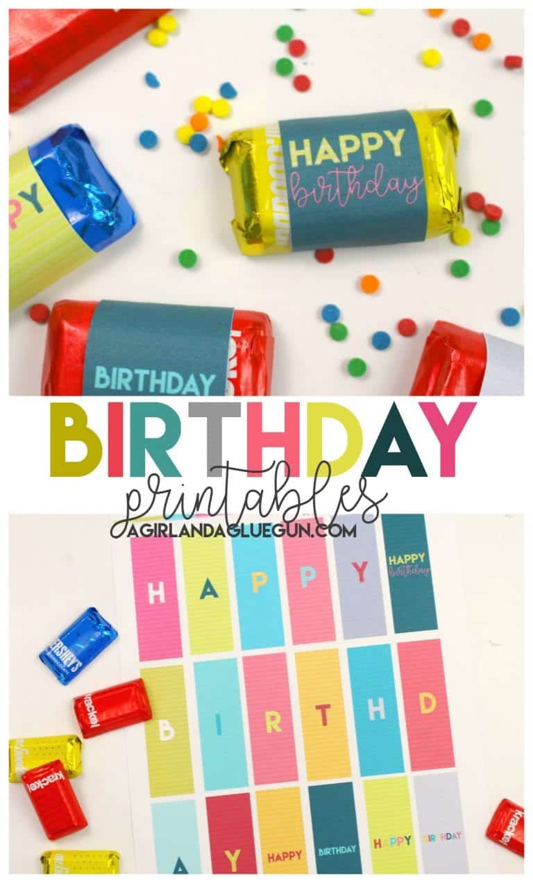 10 fun ideas to make a birthday Extra Special! - A girl and a glue gun