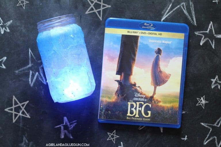 The BFG Movie Dream Jars - A girl and a glue gun
