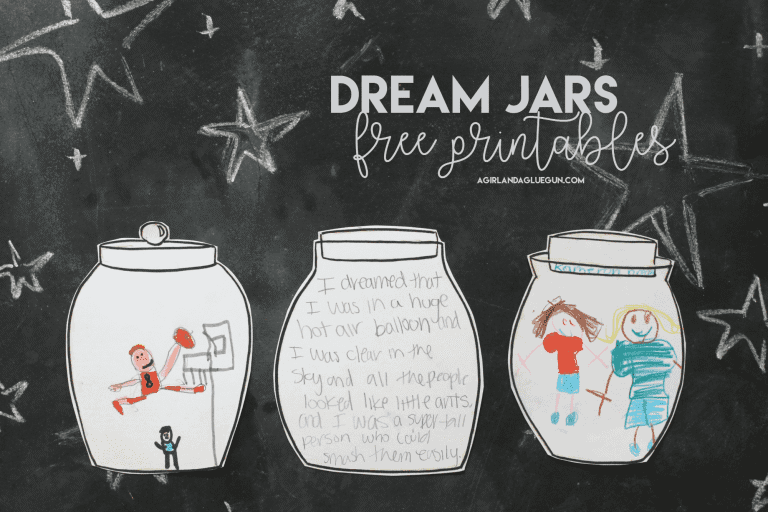 The BFG Movie Dream Jars - A girl and a glue gun