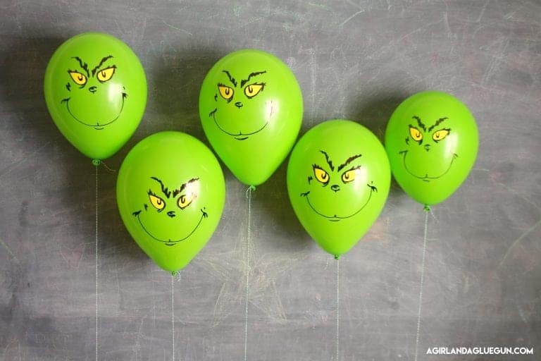 Hit the grinch game-Perfect for classroom parties! - A girl and a glue gun