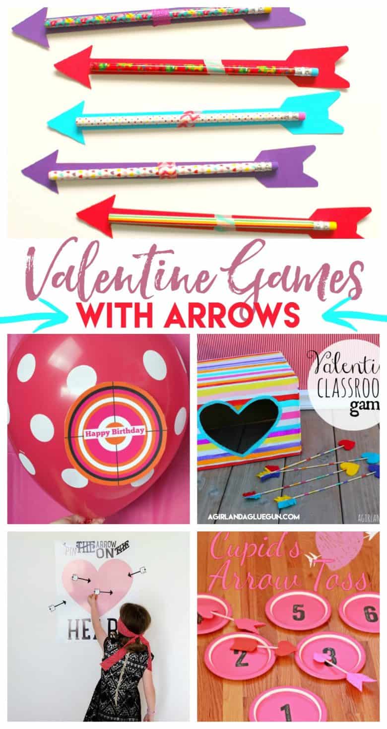 Arrow Valentines! - A girl and a glue gun