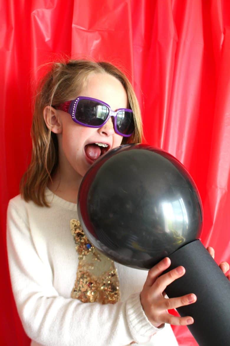 DIY Giant microphones - A girl and a glue gun