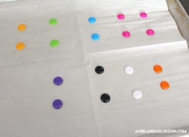 Melt perler beads into earrings! - A girl and a glue gun