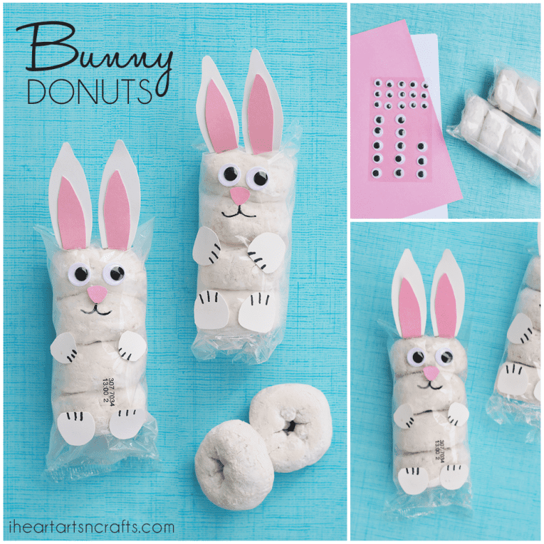 Easter bunny crafts - A girl and a glue gun