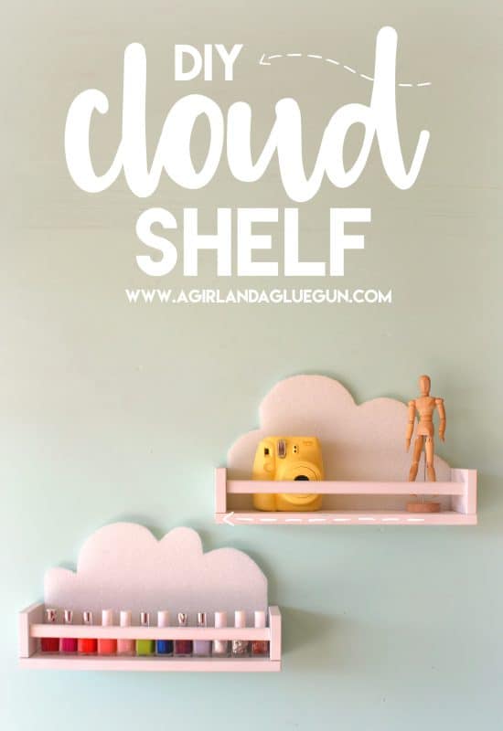 Cloud Diy Shelf! - A girl and a glue gun