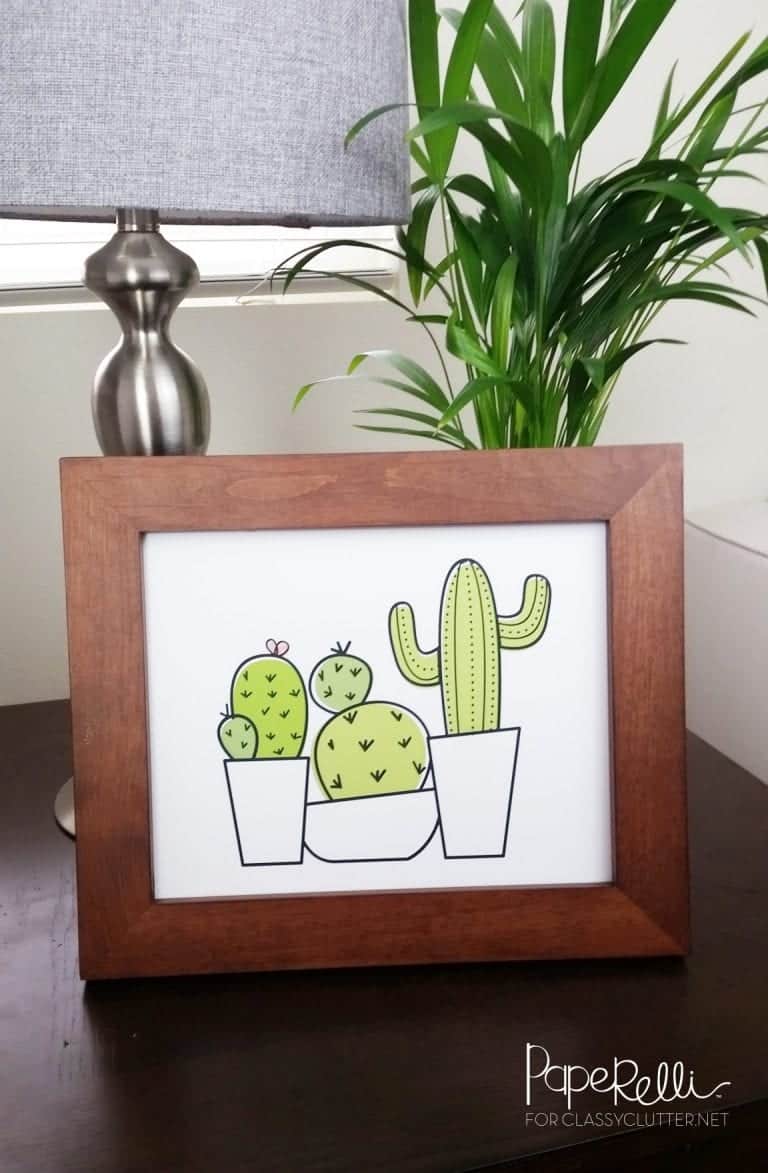 Cactus Diy Roundup - A girl and a glue gun