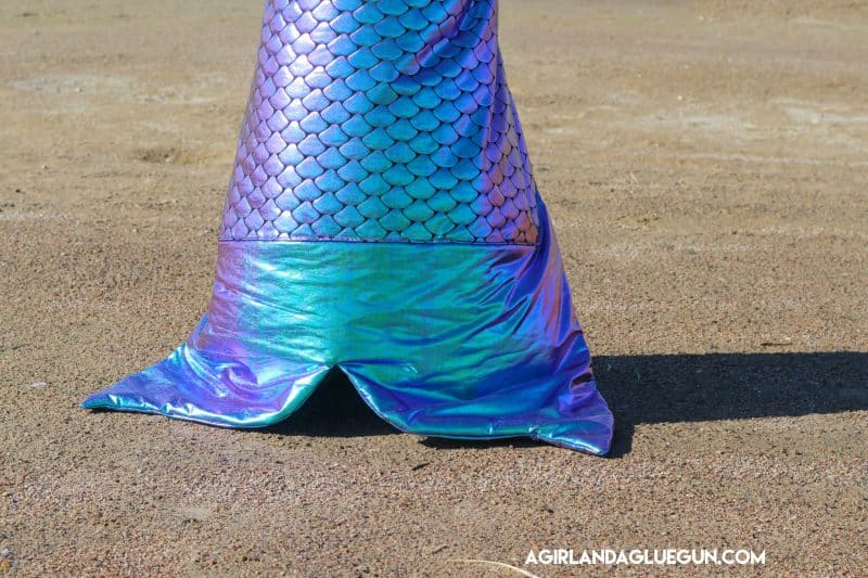 How to sew a mermaid costume - A girl and a glue gun