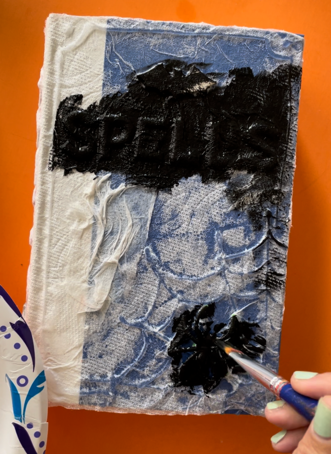 Spell Book - A girl and a glue gun