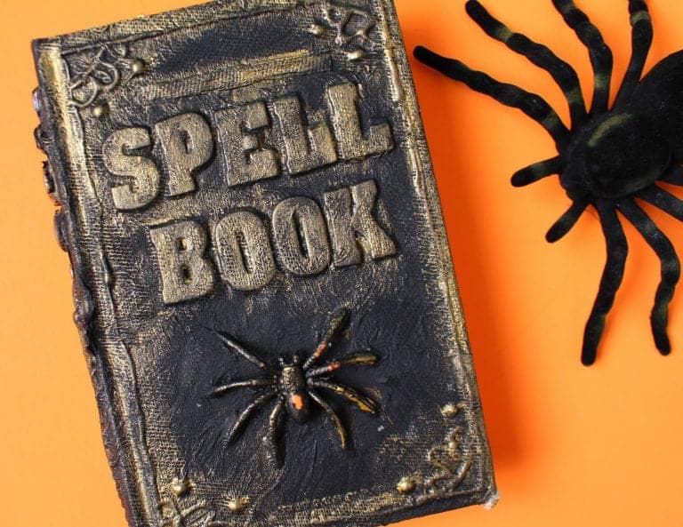 Spell Book - A girl and a glue gun