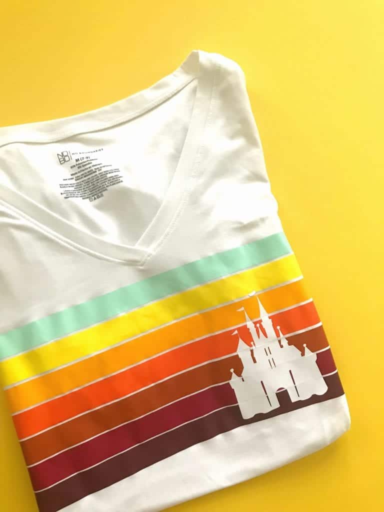 Diy a Disney shirt with no electronic cutter! - A girl and a glue gun