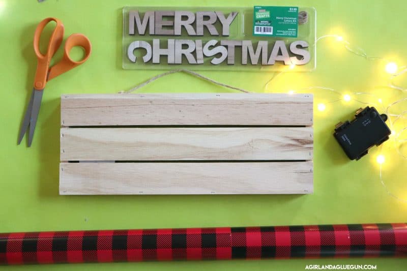 Lighted Christmas Sign-3 ways! - A girl and a glue gun