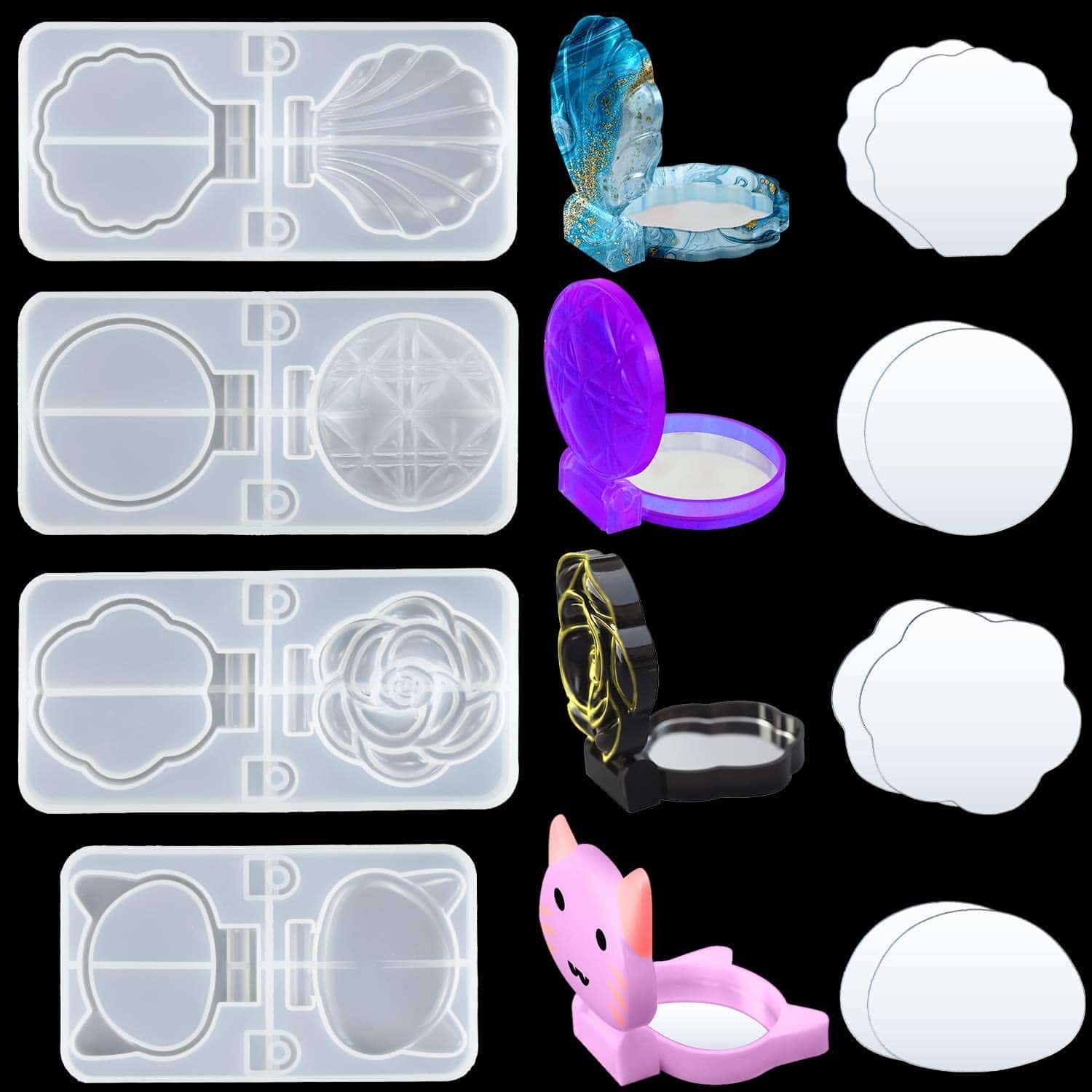 RESIN Molds you NEED to try - A girl and a glue gun