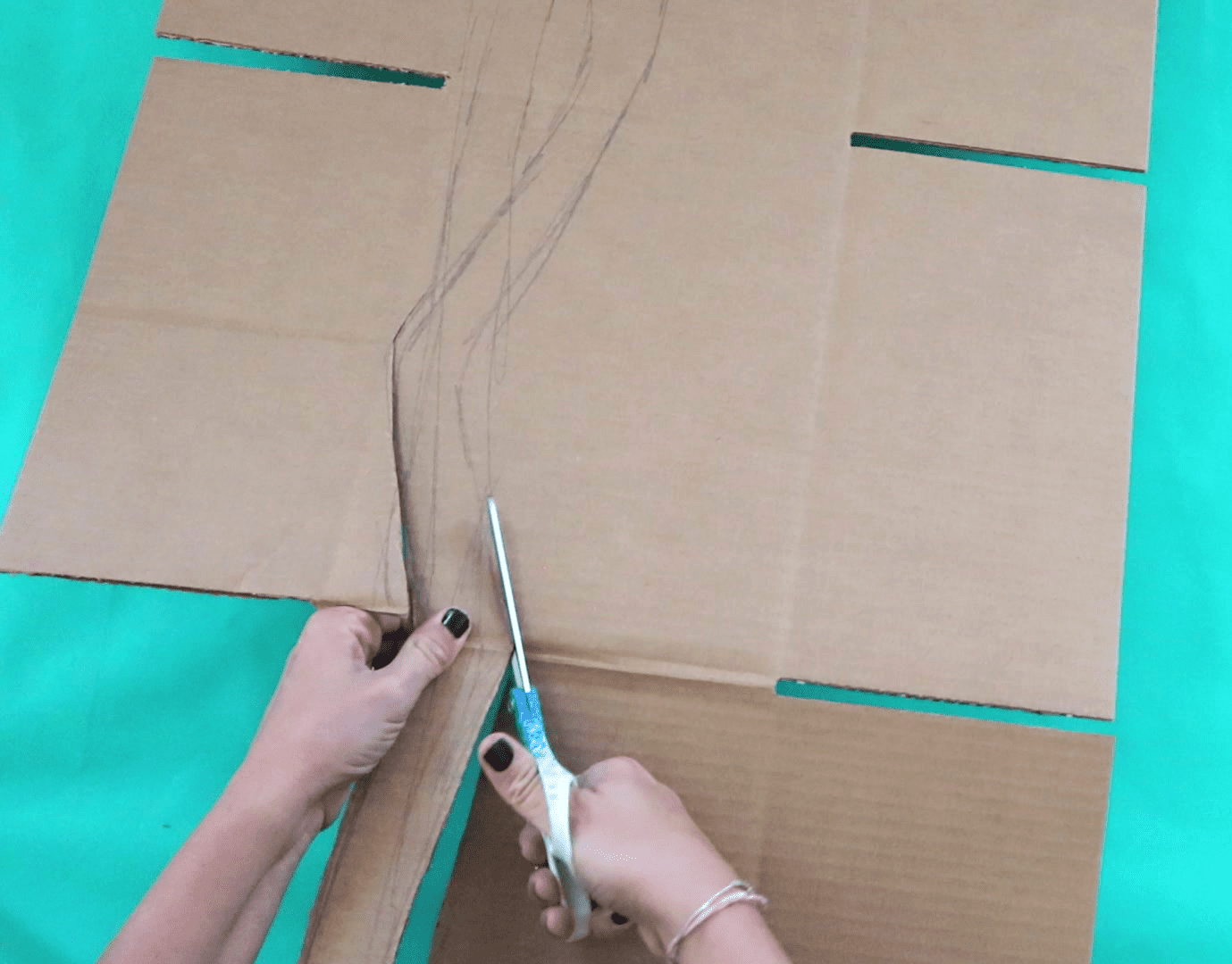 Create a Witch's Broom and Hat Boxtume Using Amazon Prime Boxes - A ...