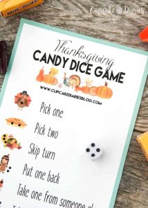Thanksgiving activities with free printables - A girl and a glue gun