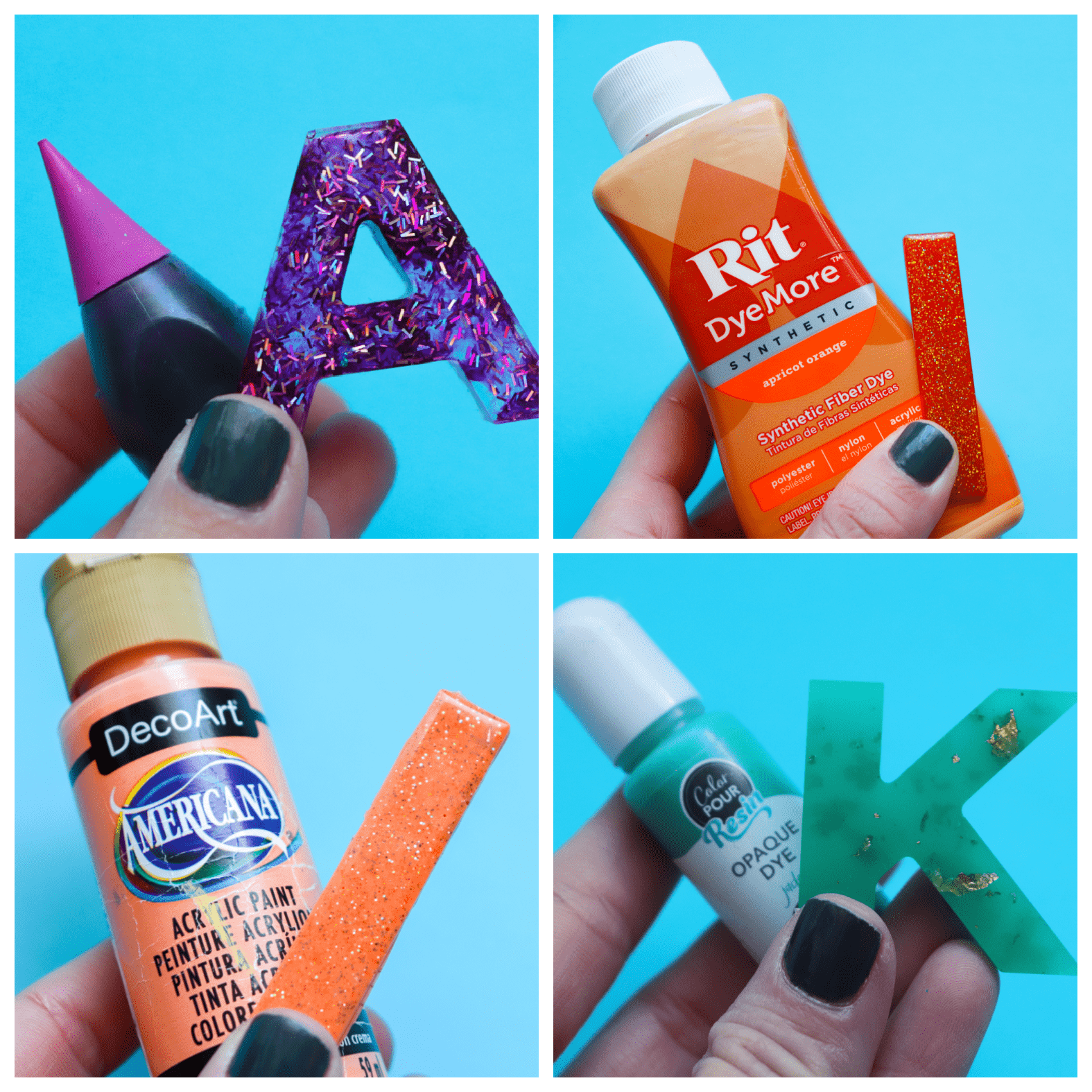 How to make Resin and Epoxy crafts - A girl and a glue gun