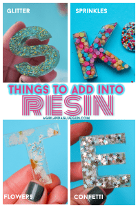 How to make Resin and Epoxy crafts - A girl and a glue gun