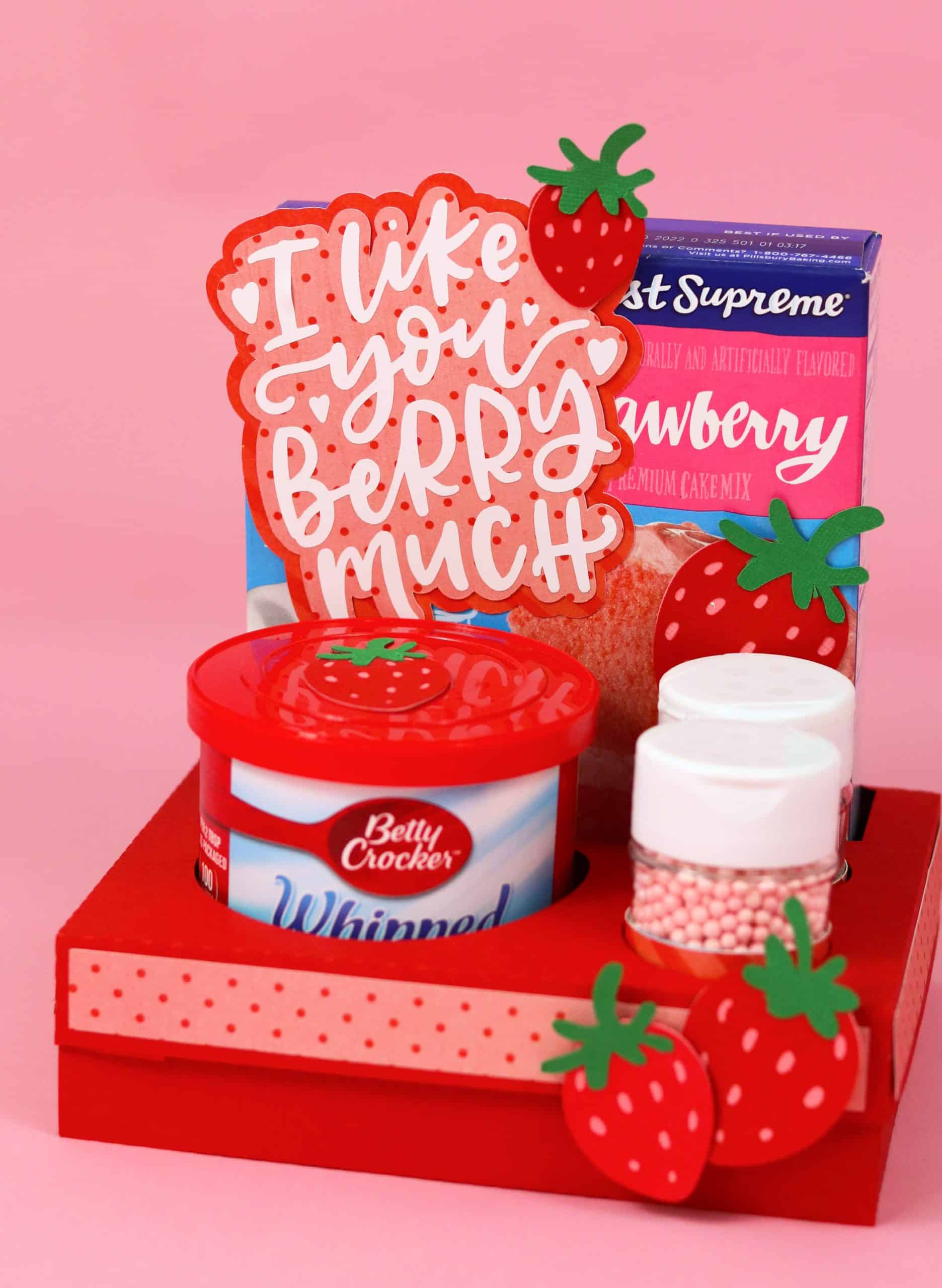 Strawberry Gift Idea - A girl and a glue gun