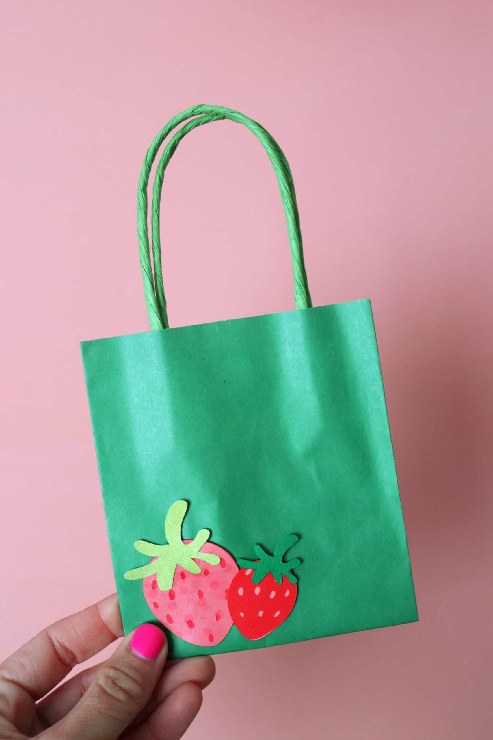 Strawberry Gift Idea - A girl and a glue gun