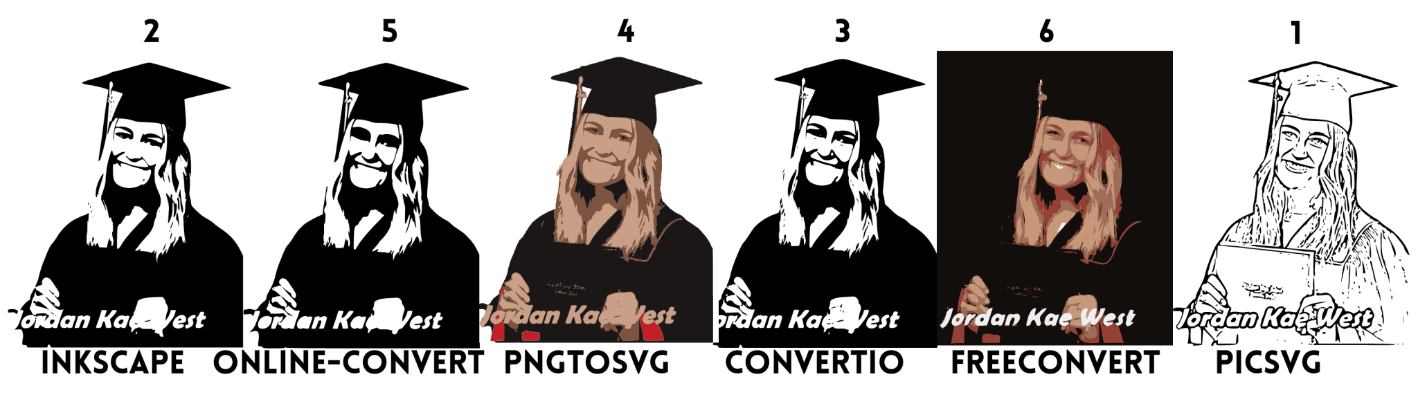 How to turn a picture into an SVG - A girl and a glue gun