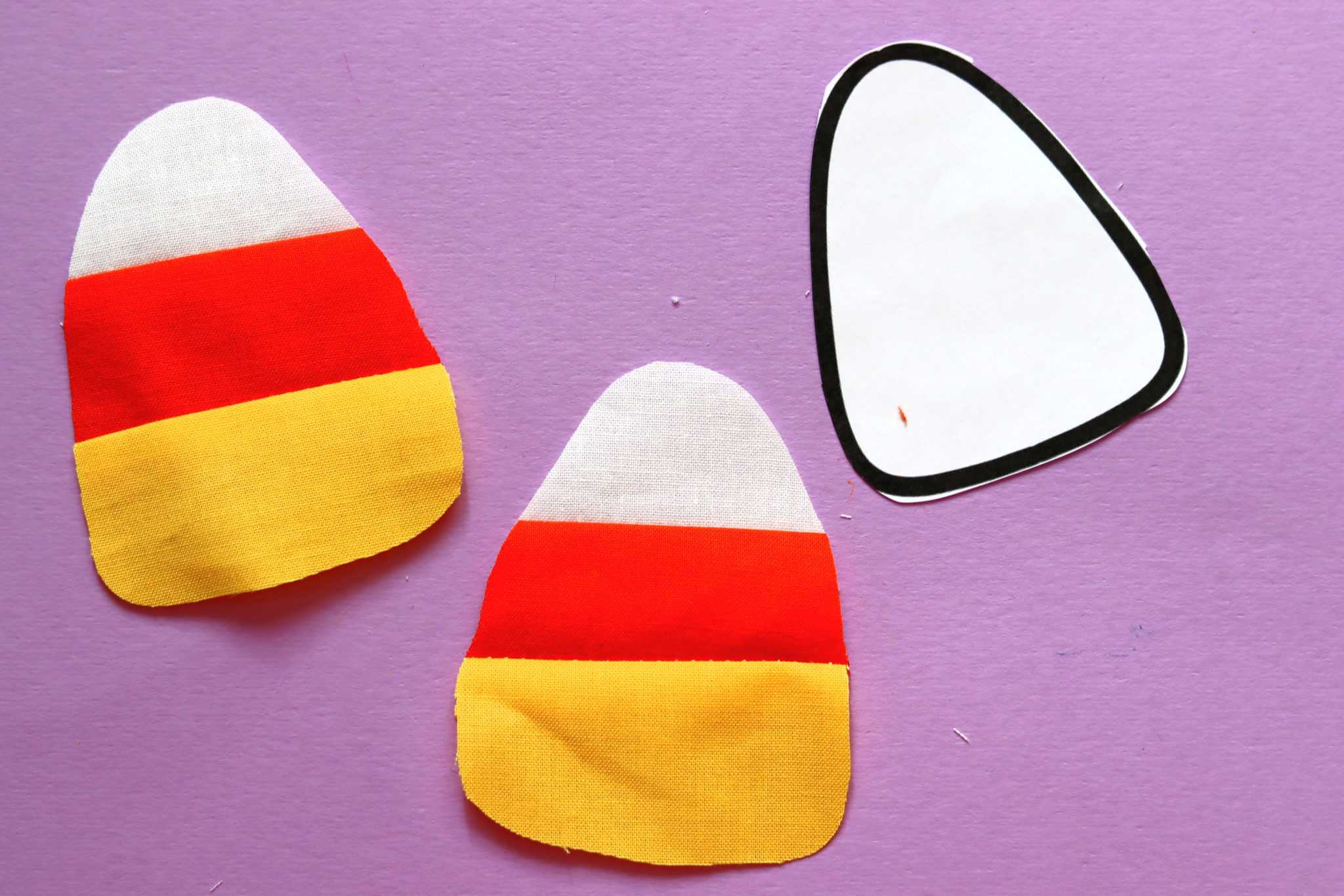 Halloween Garland - A girl and a glue gun