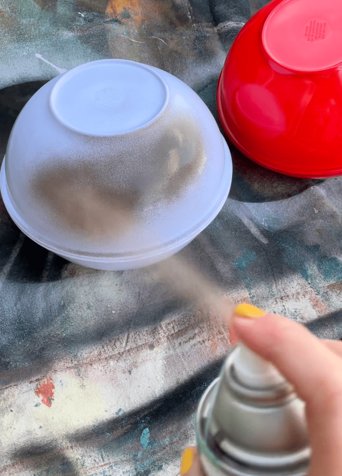 Dollar Store Bells from Bowls - A girl and a glue gun