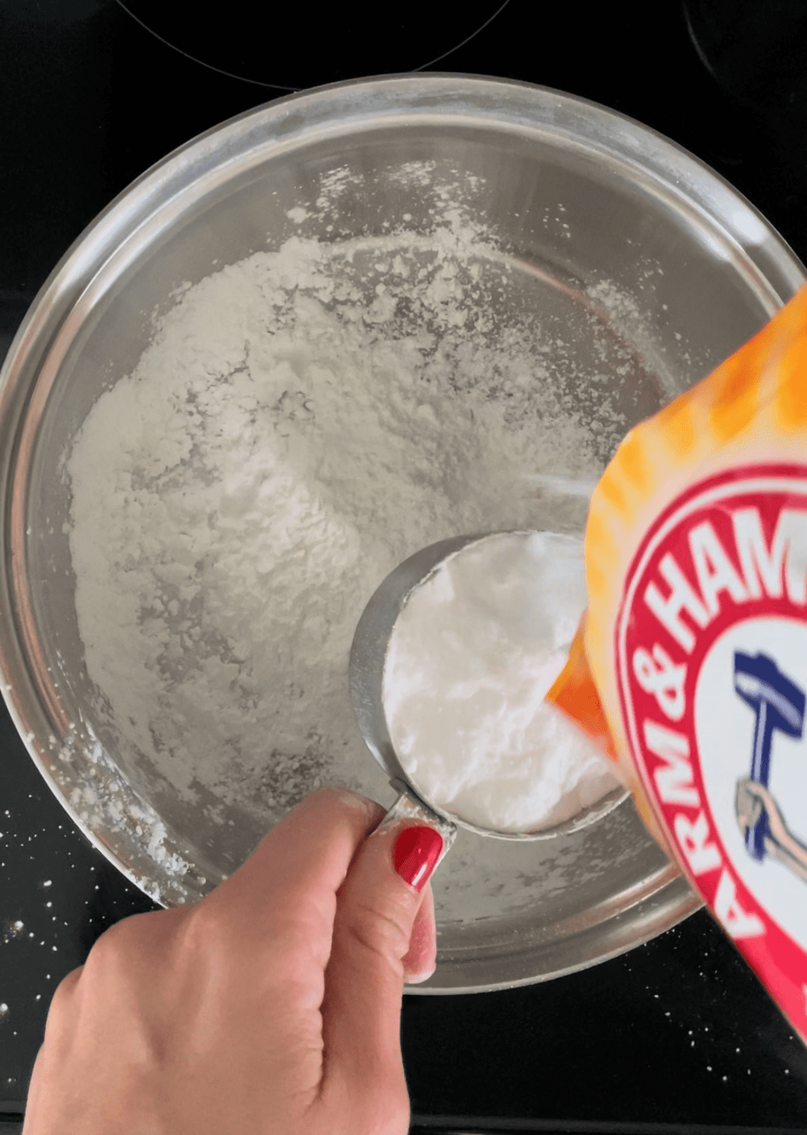 Baking soda ornaments - A girl and a glue gun