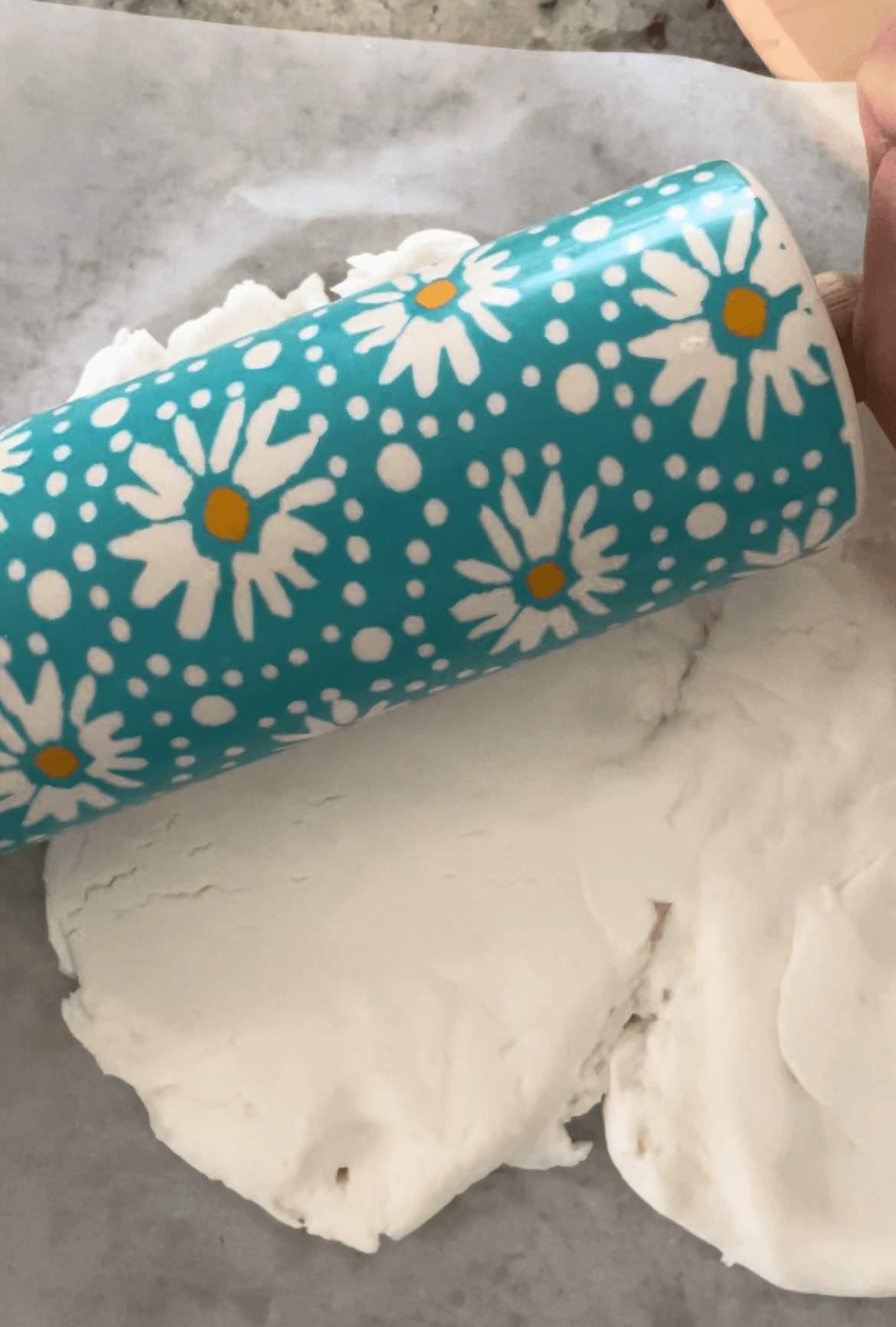 Baking soda ornaments - A girl and a glue gun