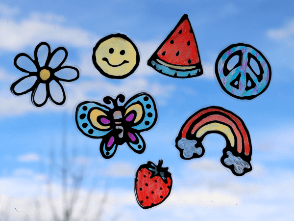 DIY Suncatcher - A girl and a glue gun