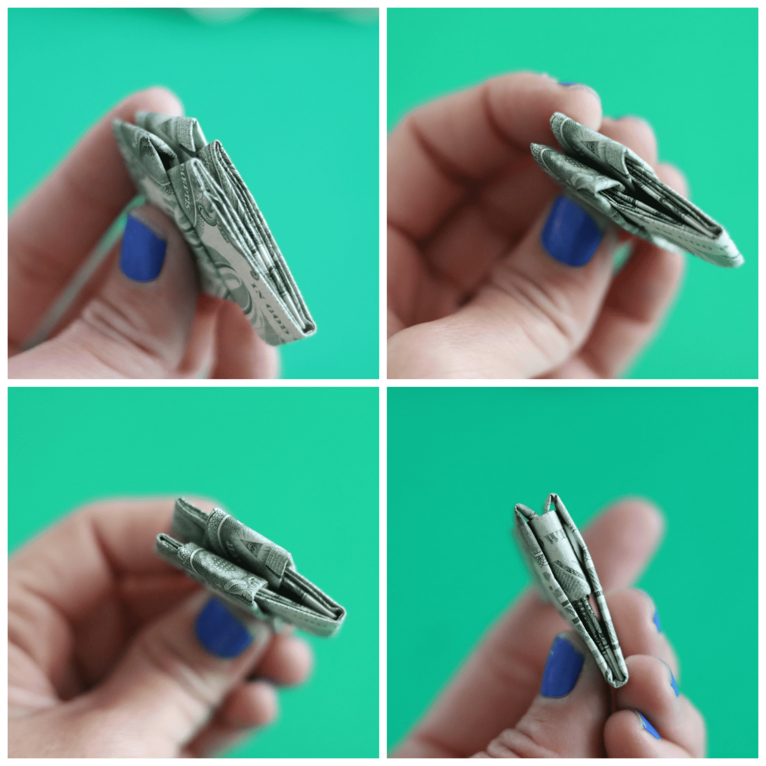 Graduation Money Necklace - A girl and a glue gun