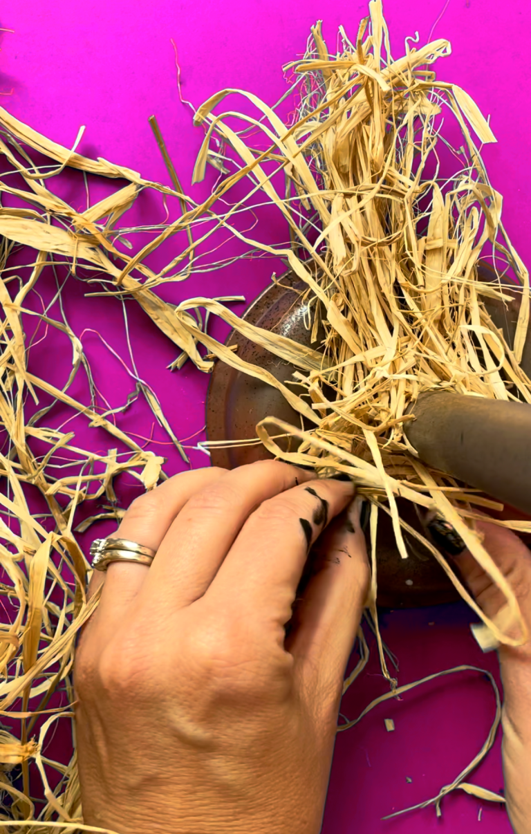 DIY Dollar Tree witch broom - A girl and a glue gun