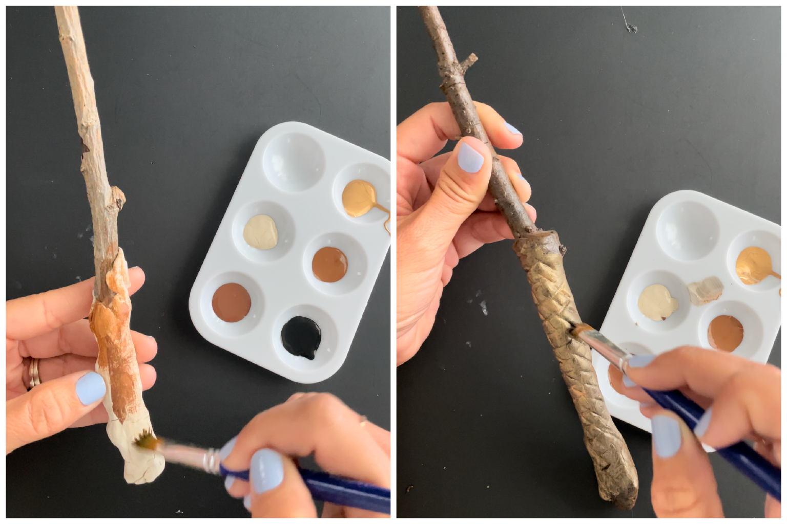 DIY Wizard wand- kids craft! - A girl and a glue gun
