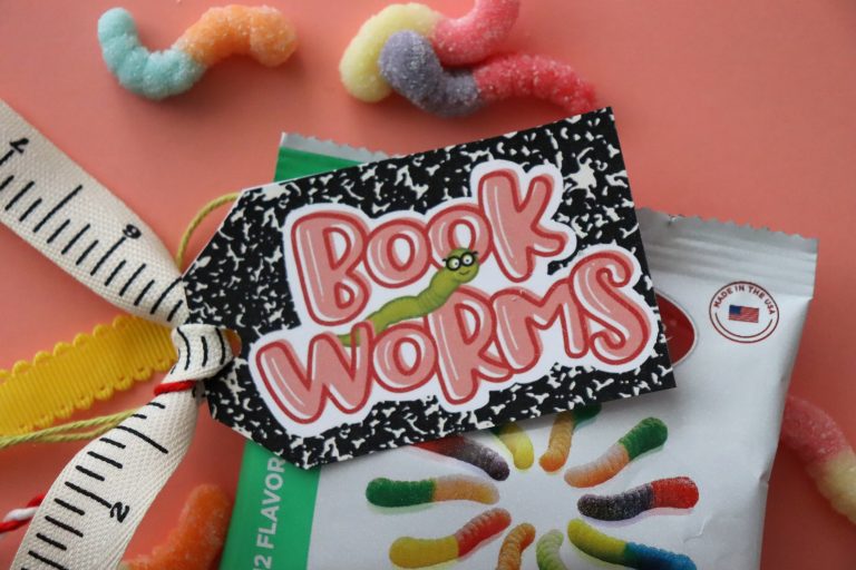 Book Worms Tag - A girl and a glue gun