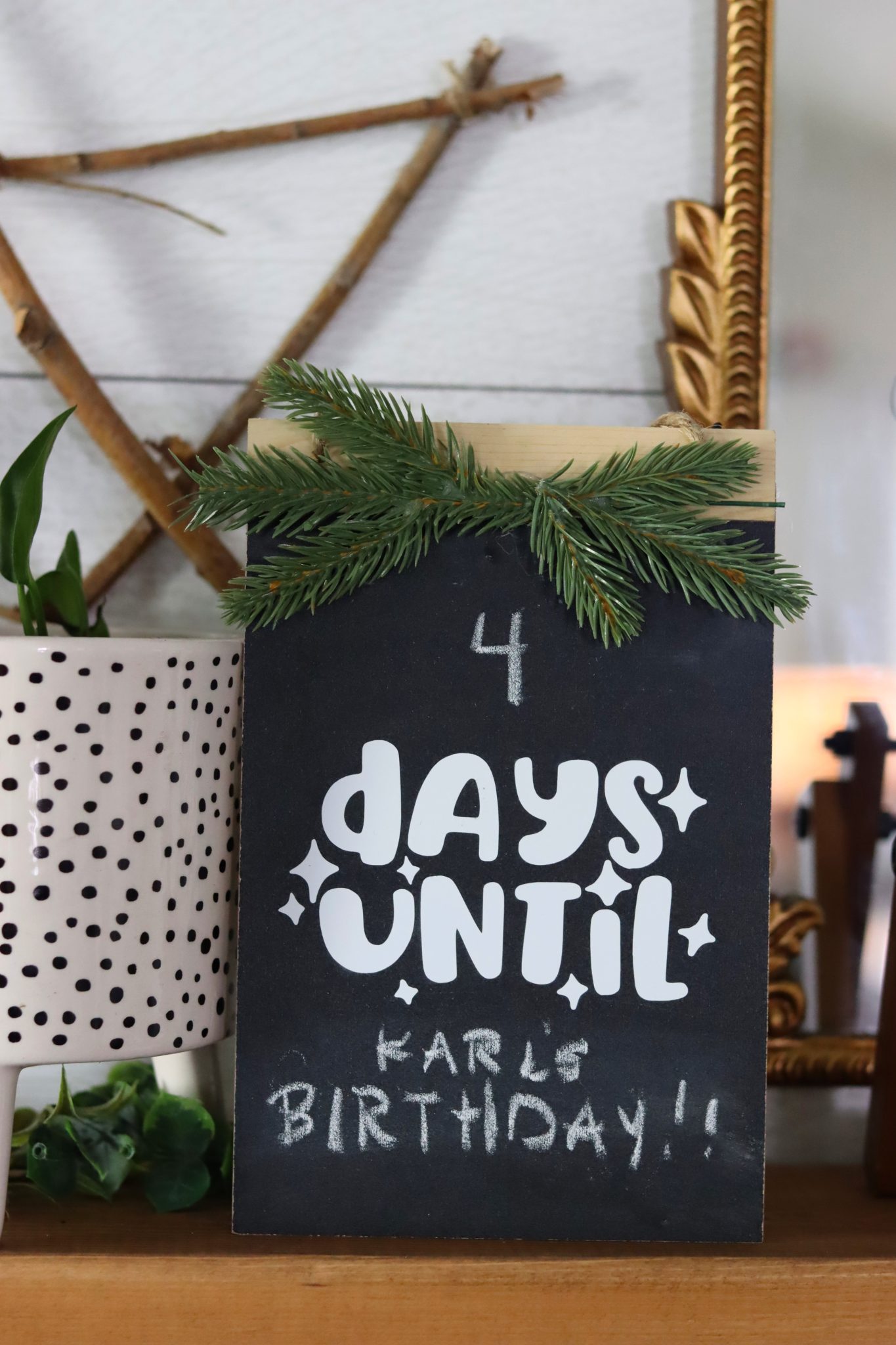 Days Until SVG cut file - A girl and a glue gun