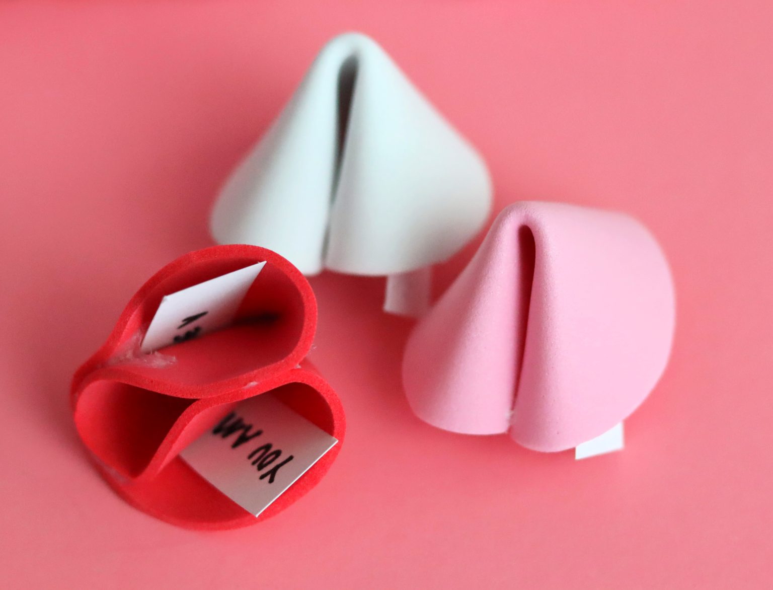 DIY Fortune cookie gift - A girl and a glue gun