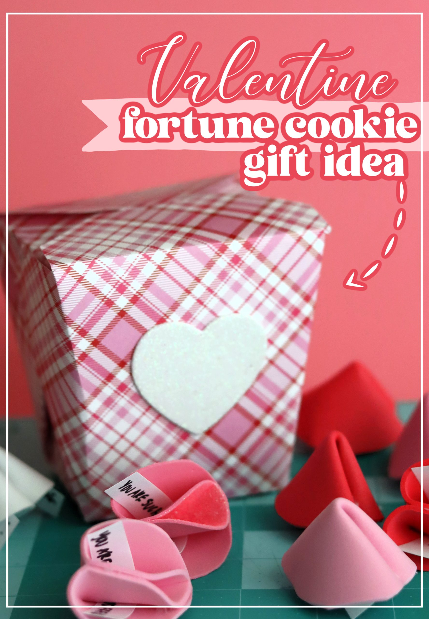 DIY Fortune cookie gift - A girl and a glue gun