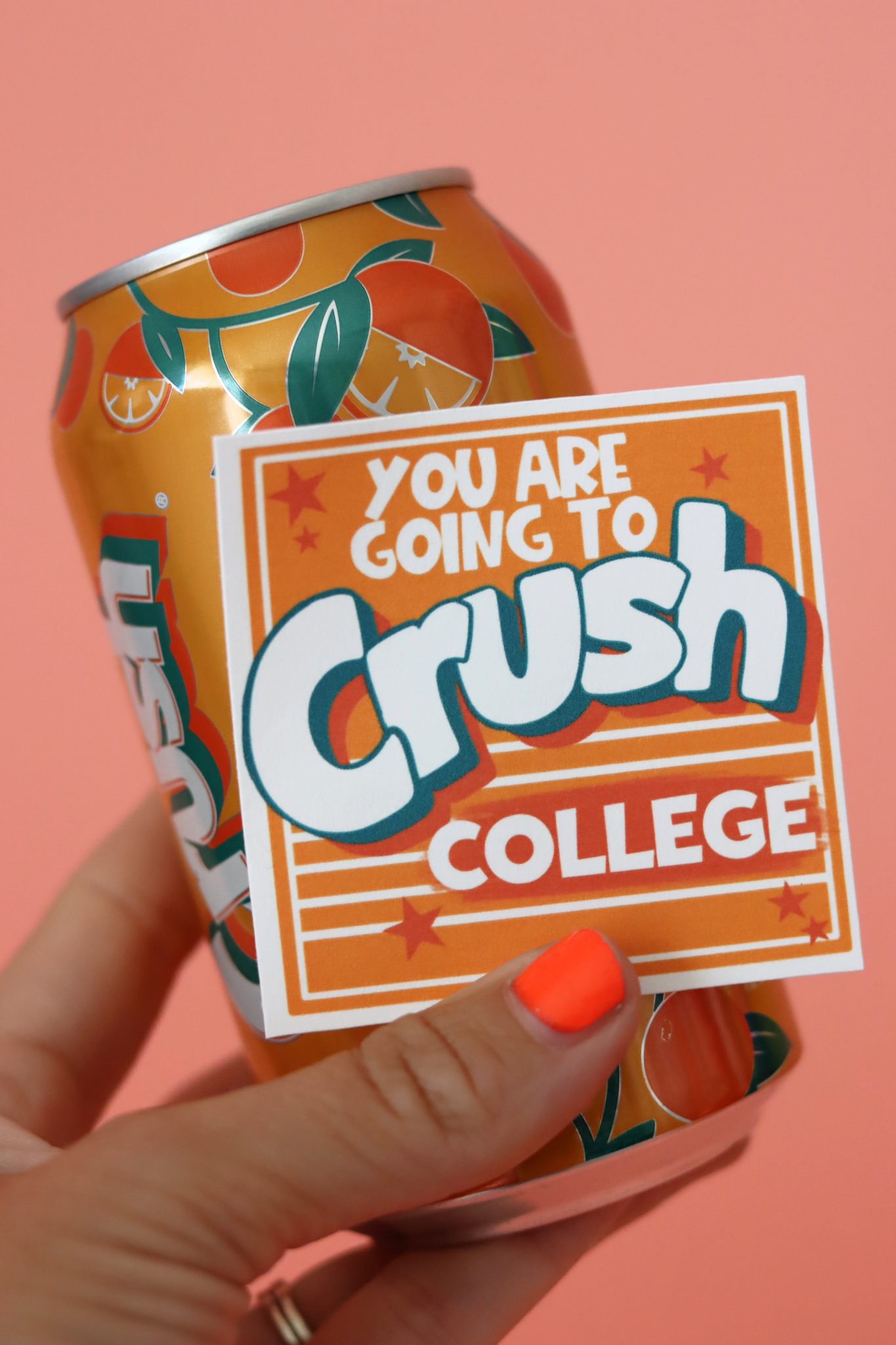 Crush Back to school printable - A girl and a glue gun