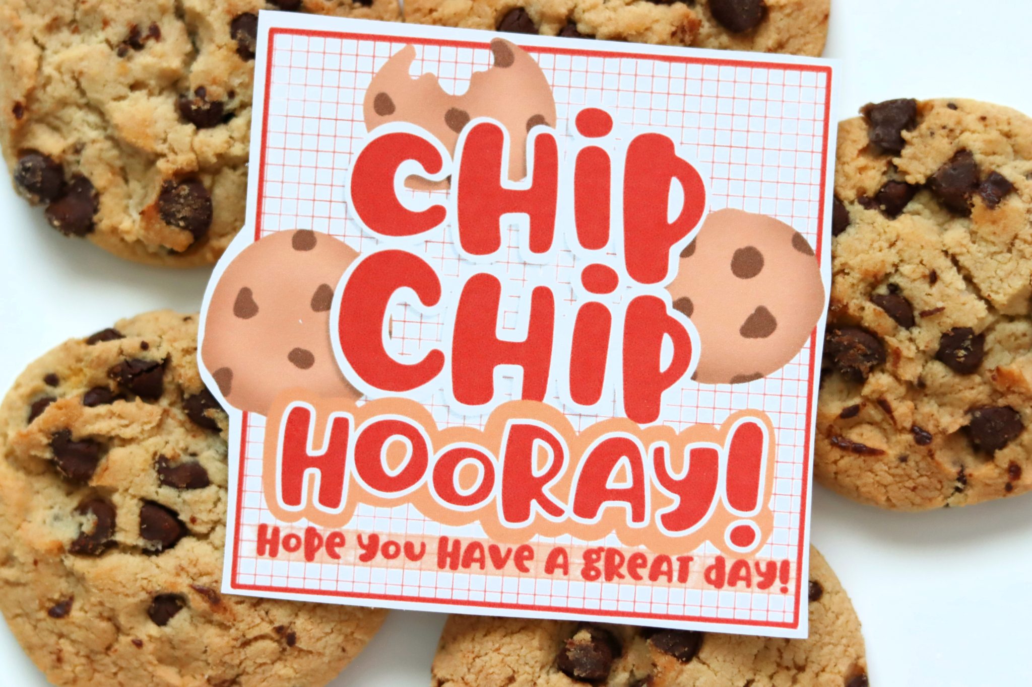 chip chip hooray gift tag printables - A girl and a glue gun