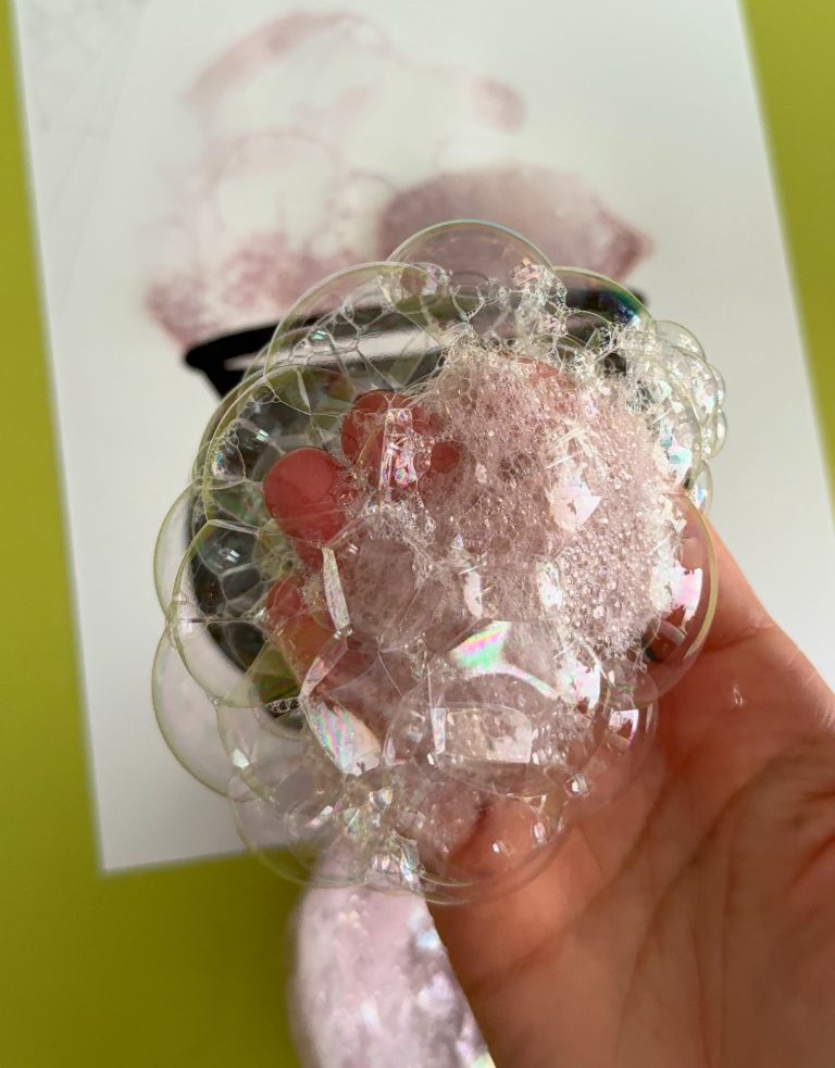 Bubble Cauldron Art: A Magical Halloween Craft for Kids - A girl and a ...