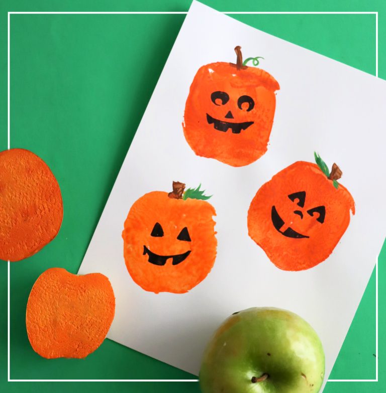 HALLOWEEN Crafts for Kids - A girl and a glue gun