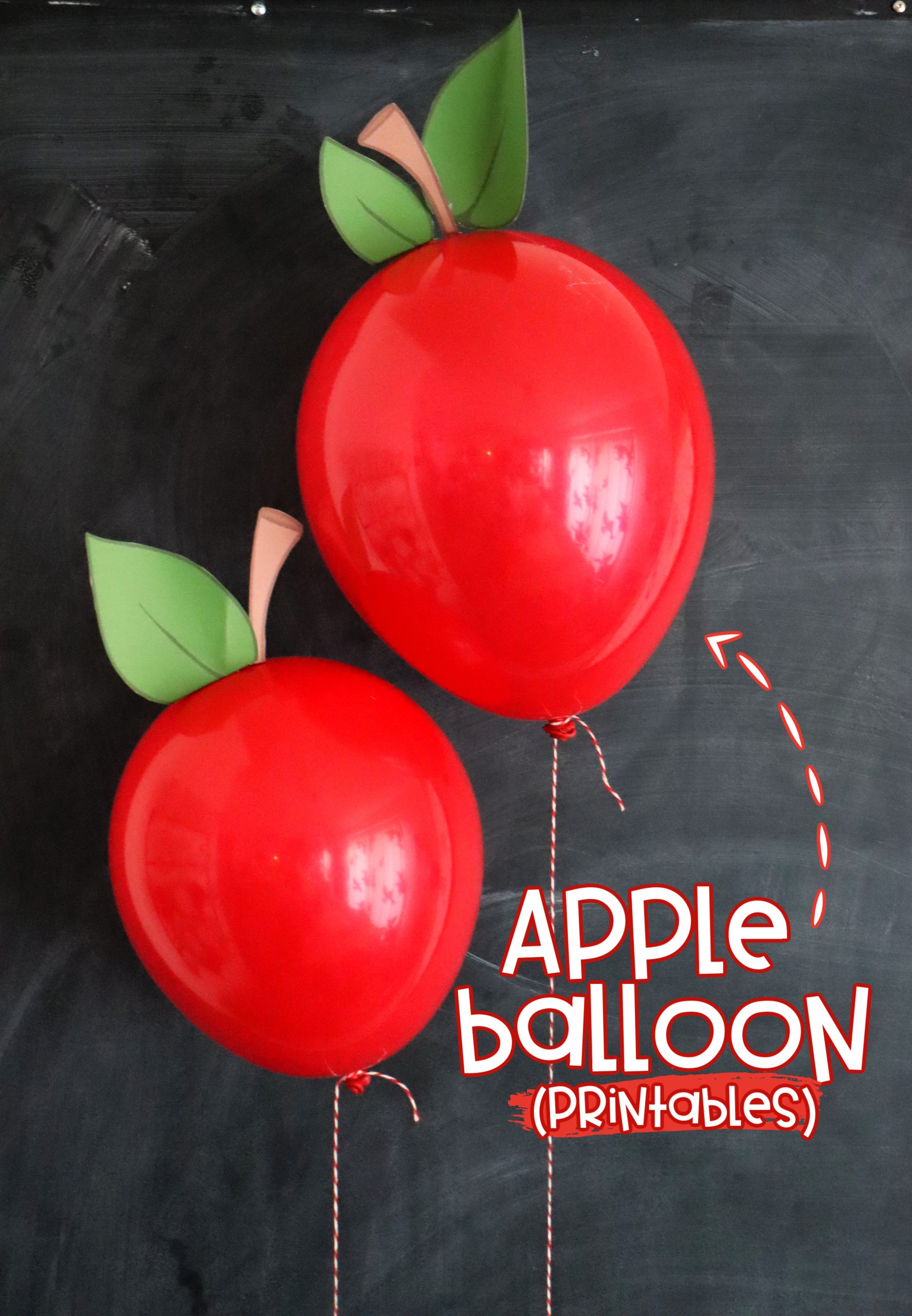 Back to school table settings with free printables - A girl and a glue gun