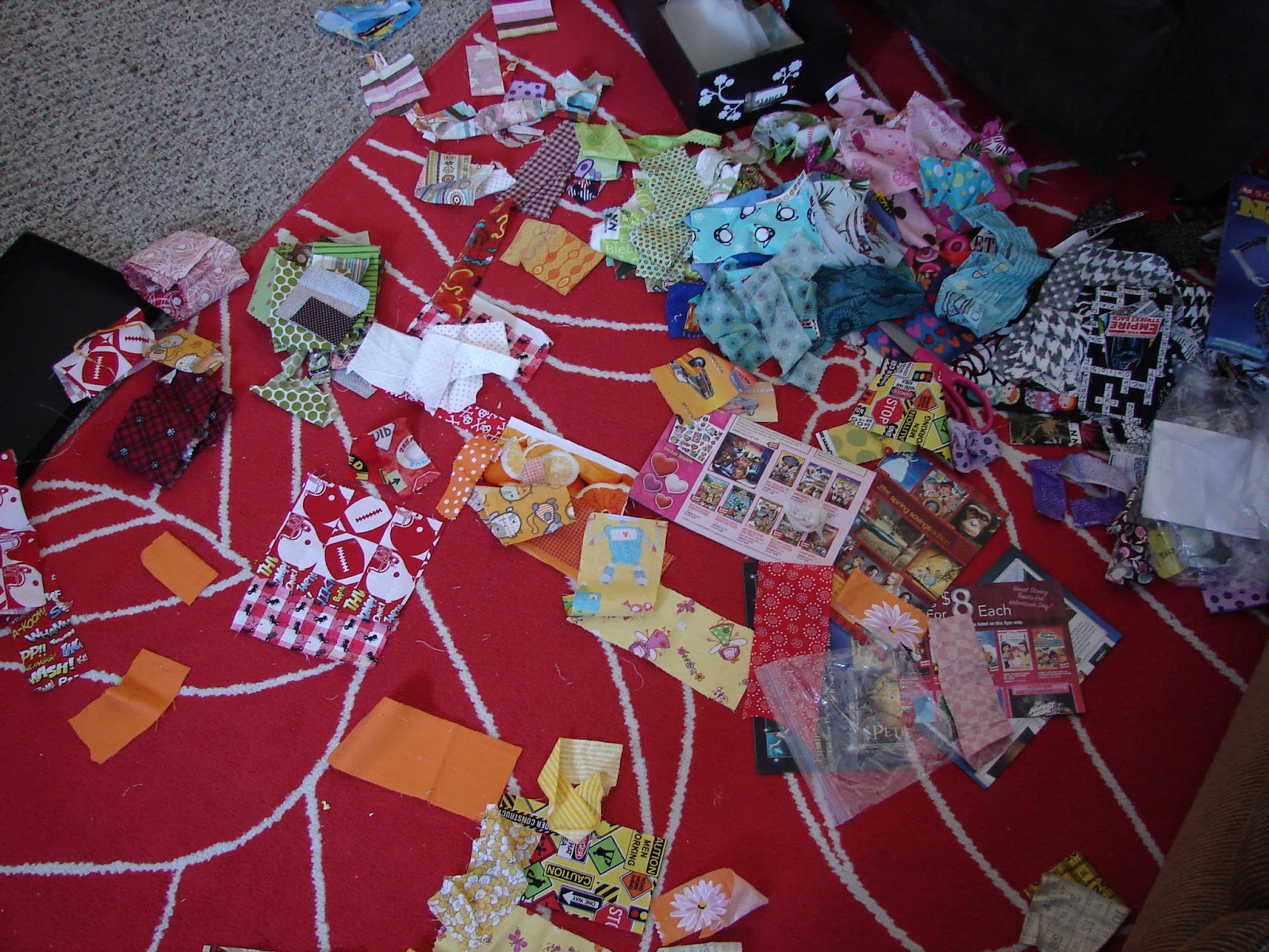 Scrap rhymes With Crap Scrap Week Quilt A Girl And A Glue Gun